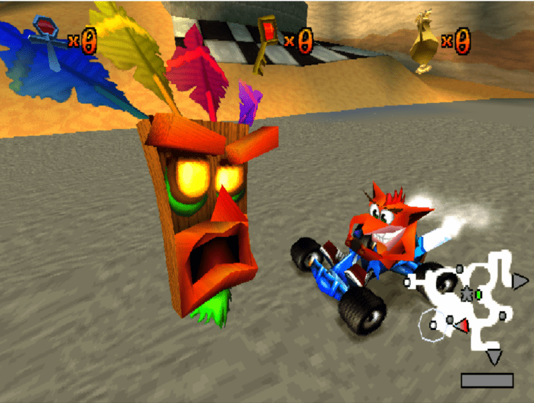 Retro Game Showcase: Crash Team Racing - THE MAGIC RAIN