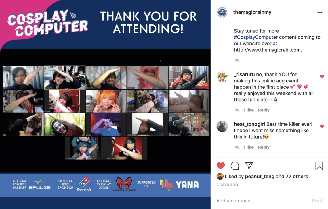 5 Lessons We Learned From Organising Cosplay Computer - THE MAGIC RAIN