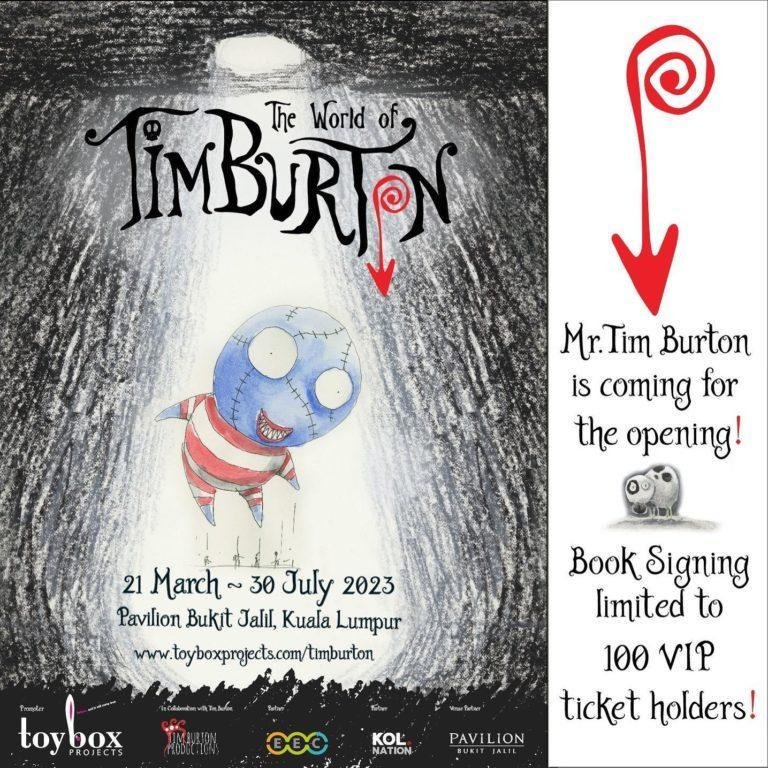 Meet Tim Burton At 'The World of Tim Burton Exhibition' This 21 March ...