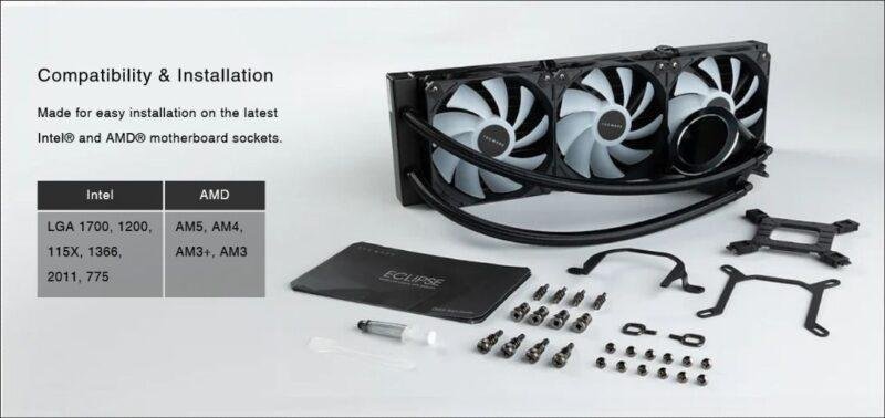 Introducing the Tecware Eclipse AIO Liquid Coolers: Elevate Your CPU ...