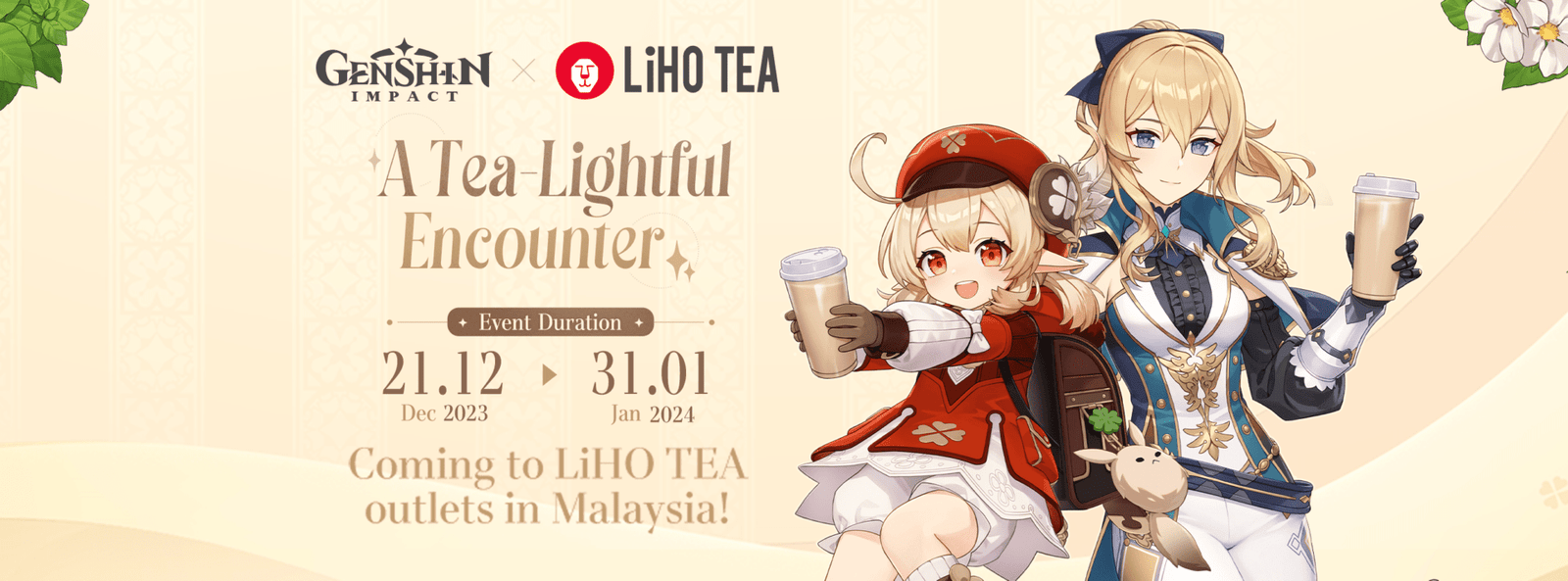 Genshin Impact Collaborates With LiHO Tea Malaysia For A Tea-Lightful ...
