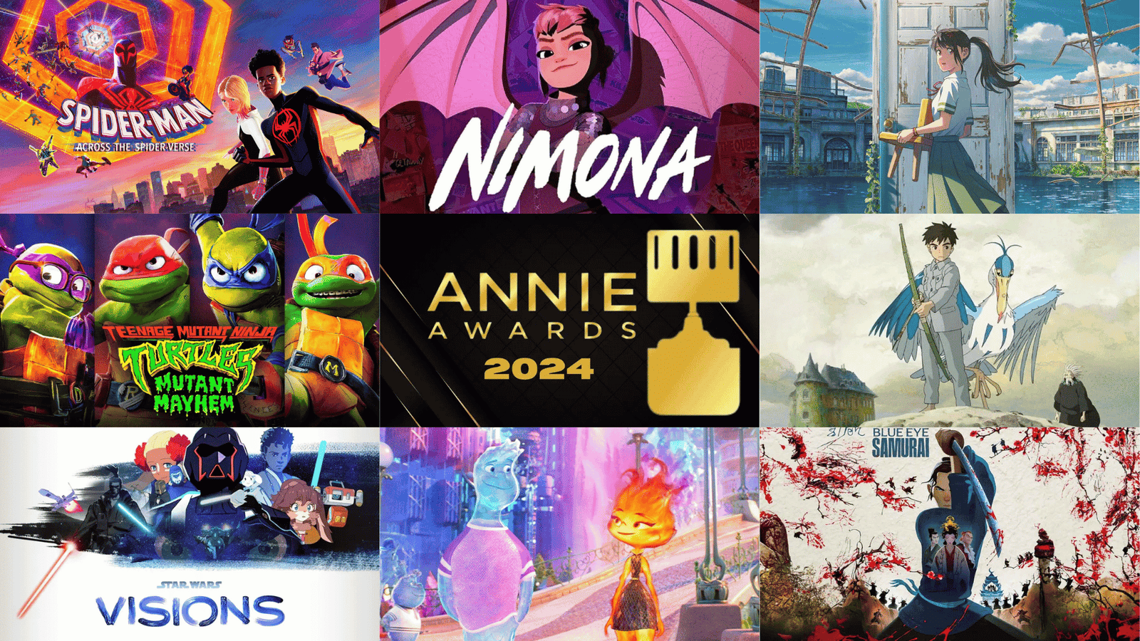 The Complete List of Annie Awards 2024 Nominees & Winners - THE MAGIC RAIN