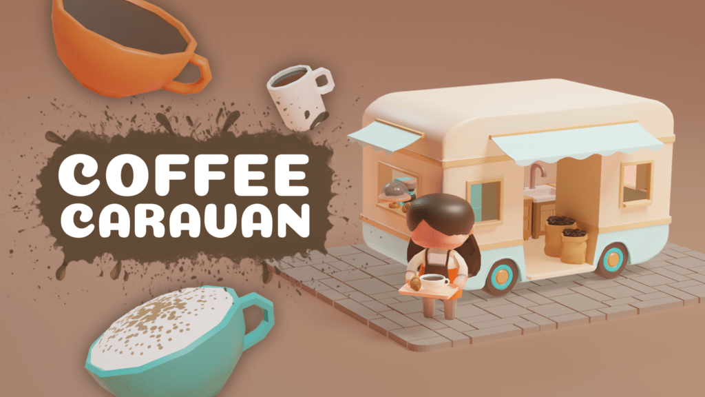 Coffee Caravan Is A Cozy Roguelite Where You Manage A Cafe - THE MAGIC RAIN