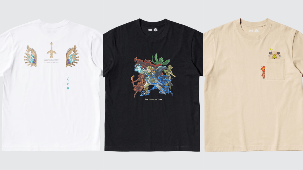Uniqlo Japan Reveals The Legend of Zelda: Tears of the Kingdom UT ...