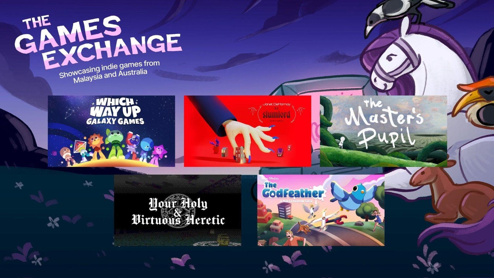Five Malaysian & Australian Indie Games Showcased At The Games Exchange ...