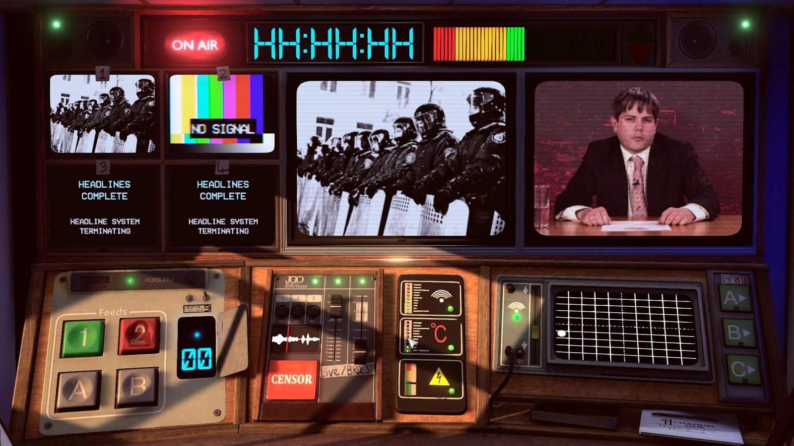'Not For Broadcast' Team Talks Game Development And Final DLC 'Timeloop ...