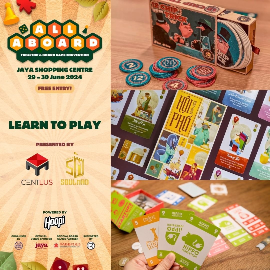 All Aboard Celebrates Malaysian Tabletop & Board Games Community This ...
