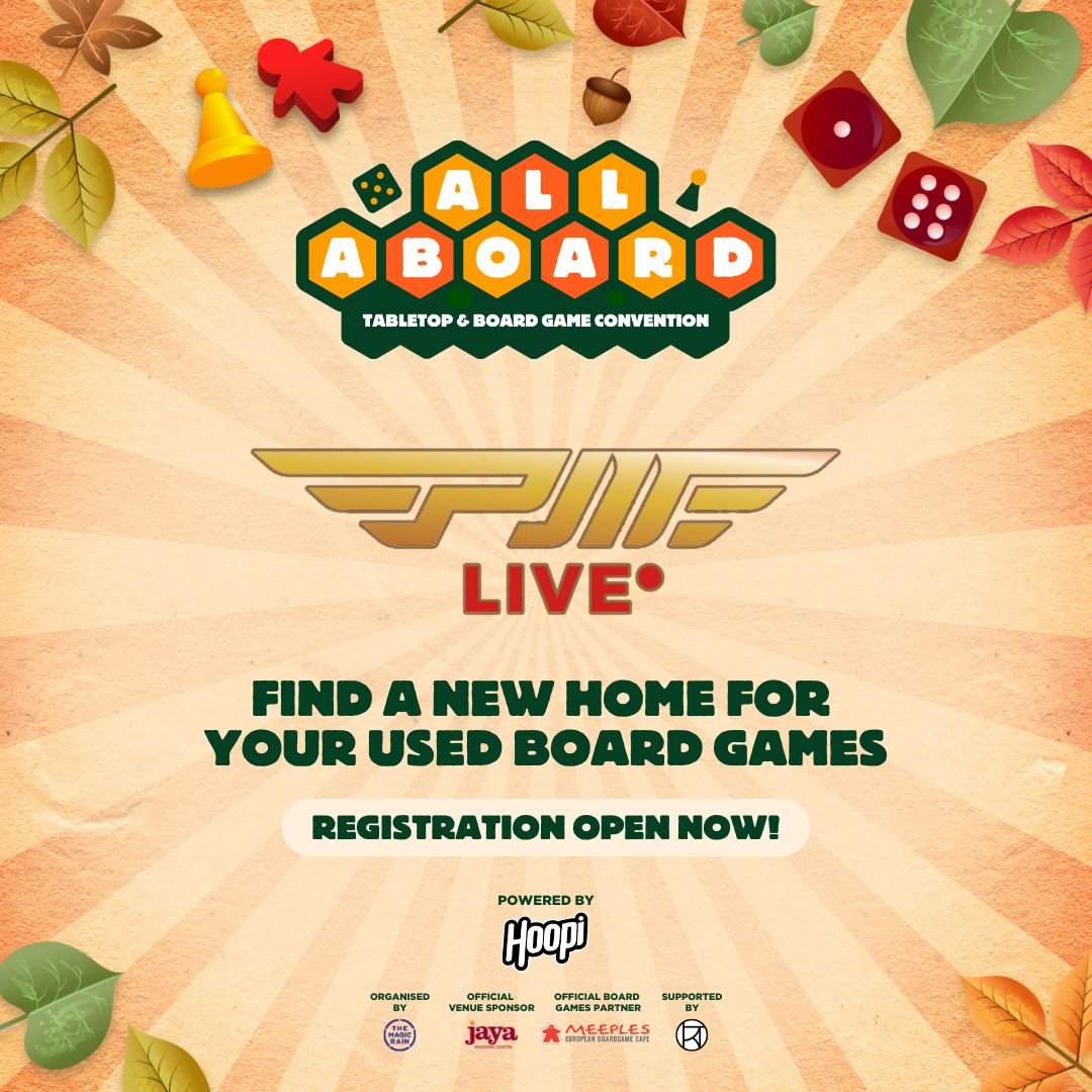 All Aboard Celebrates Malaysian Tabletop & Board Games Community This ...