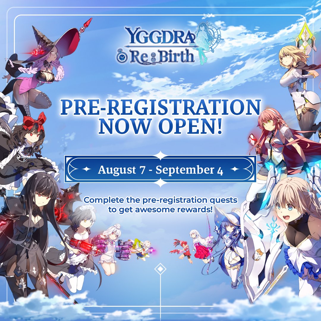 Mobile Game YGGDRA Re:birth SEA Opens Pre-Registrations - THE MAGIC RAIN