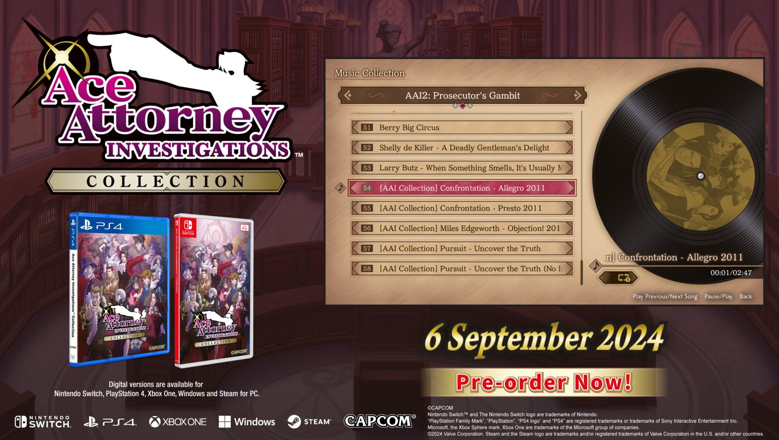 Ace Attorney Investigations Collection Unveils New Character & Original ...