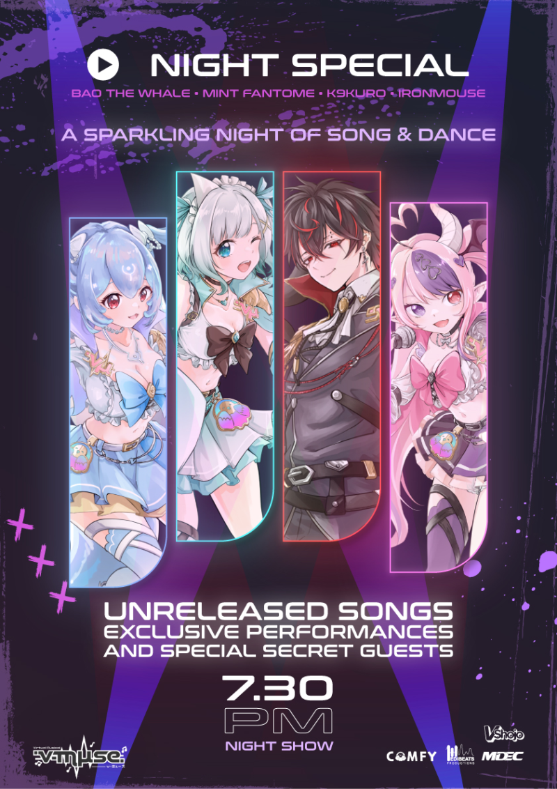 Team Comfy VT Presents V-Muse, Southeast Asia's First VTuber Music ...