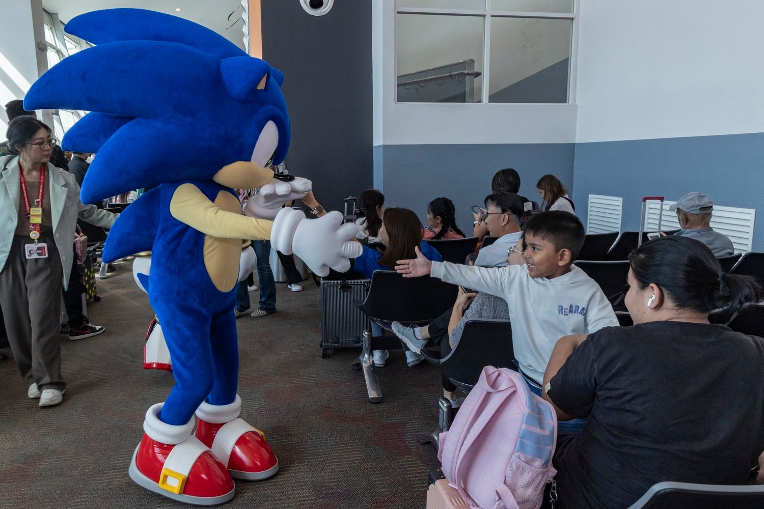 AirAsia Brings Sonic The Hedgehog To The Skies - THE MAGIC RAIN