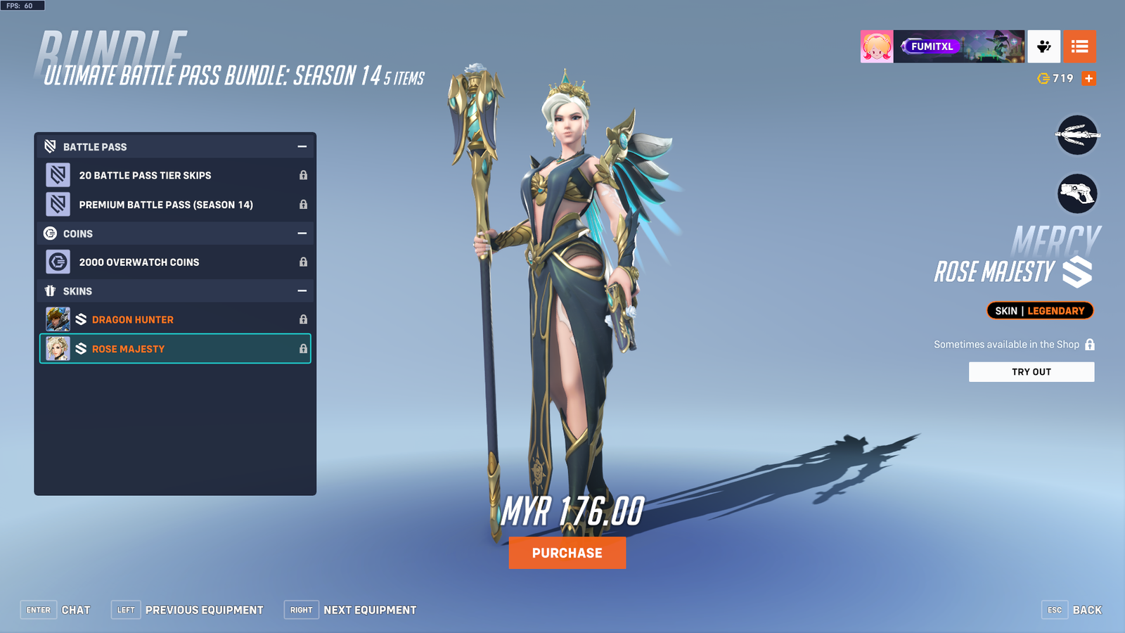 Every Free & Paid Battle Pass Skin From Overwatch Season 14 - THE MAGIC ...