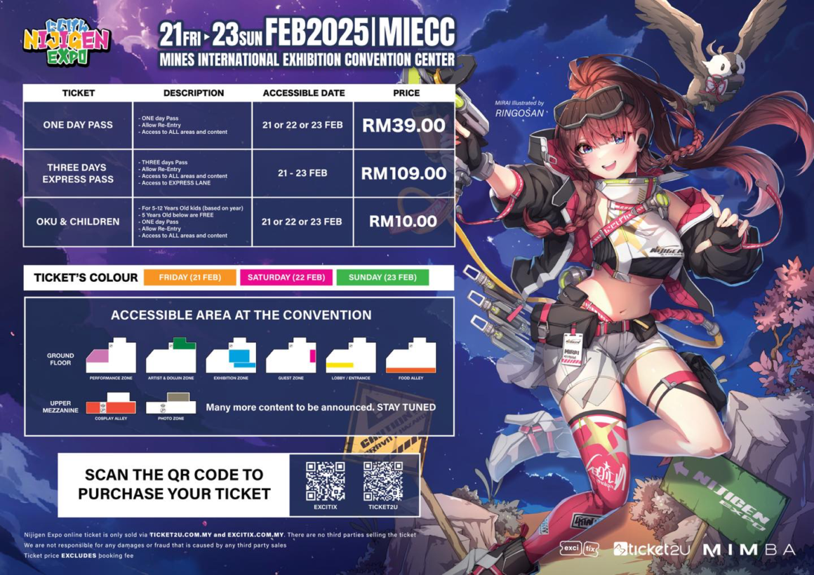 Nijigen Expo 2025 Returns To MIECC With Exciting Guests, Performers ...