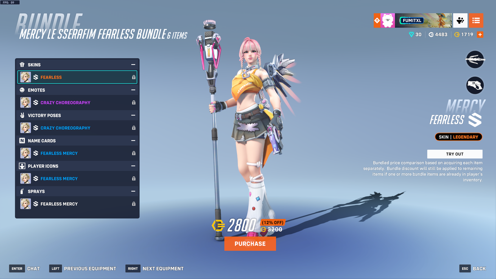 Here's Every LE SSERAFIM Collab Skin In Overwatch 2 Season 15 - THE ...