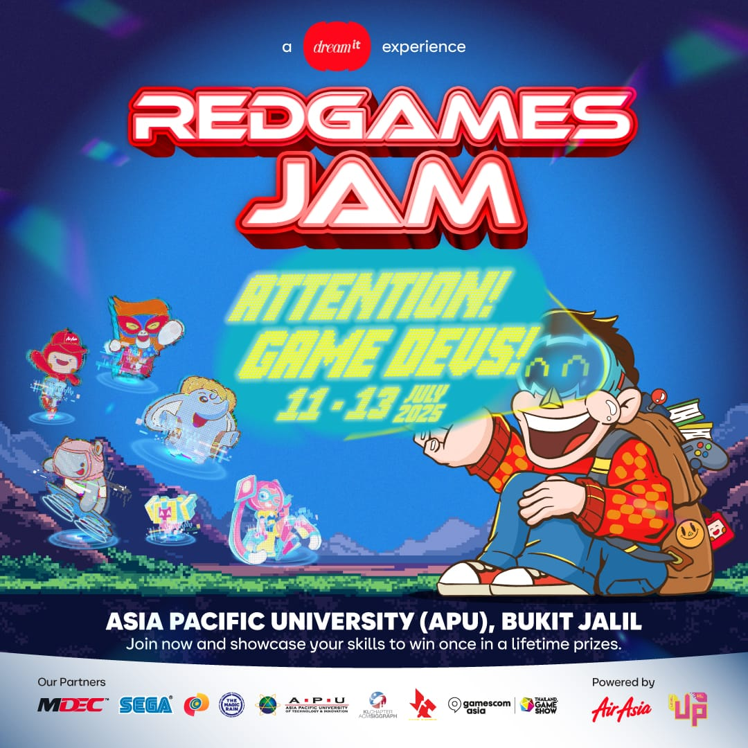 Stand A Chance To Win A Free Trip To Tokyo Game Show In AirAsia's RedGames Jam - THE MAGIC RAIN