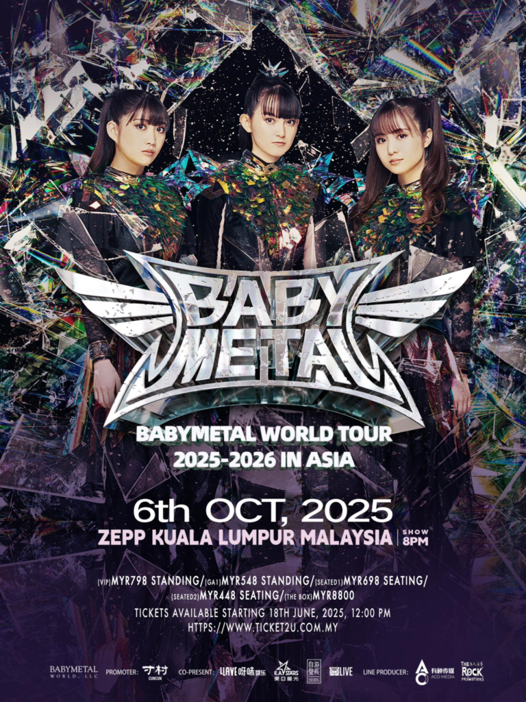 Japanese Metal Band BABYMETAL Will Rock Kuala Lumpur This October - THE ...
