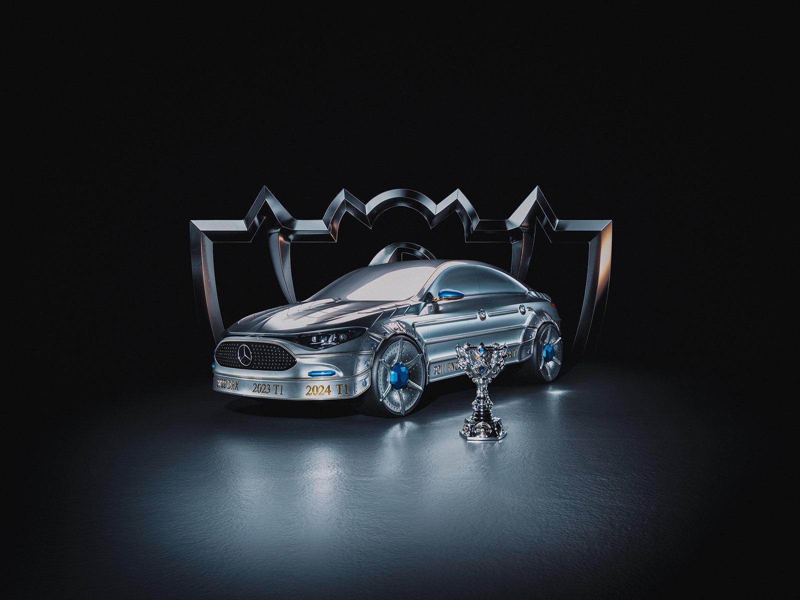 Mercedes-Benz Unveils League Of Legends Art Piece Ahead Of Worlds 2025 ...