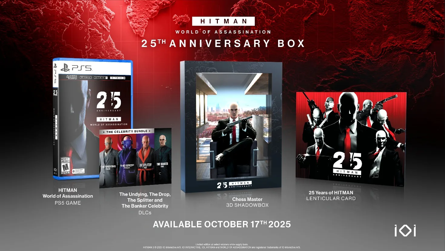 Celebrate 25 Years of HITMAN With New Anniversary Box, Special ...