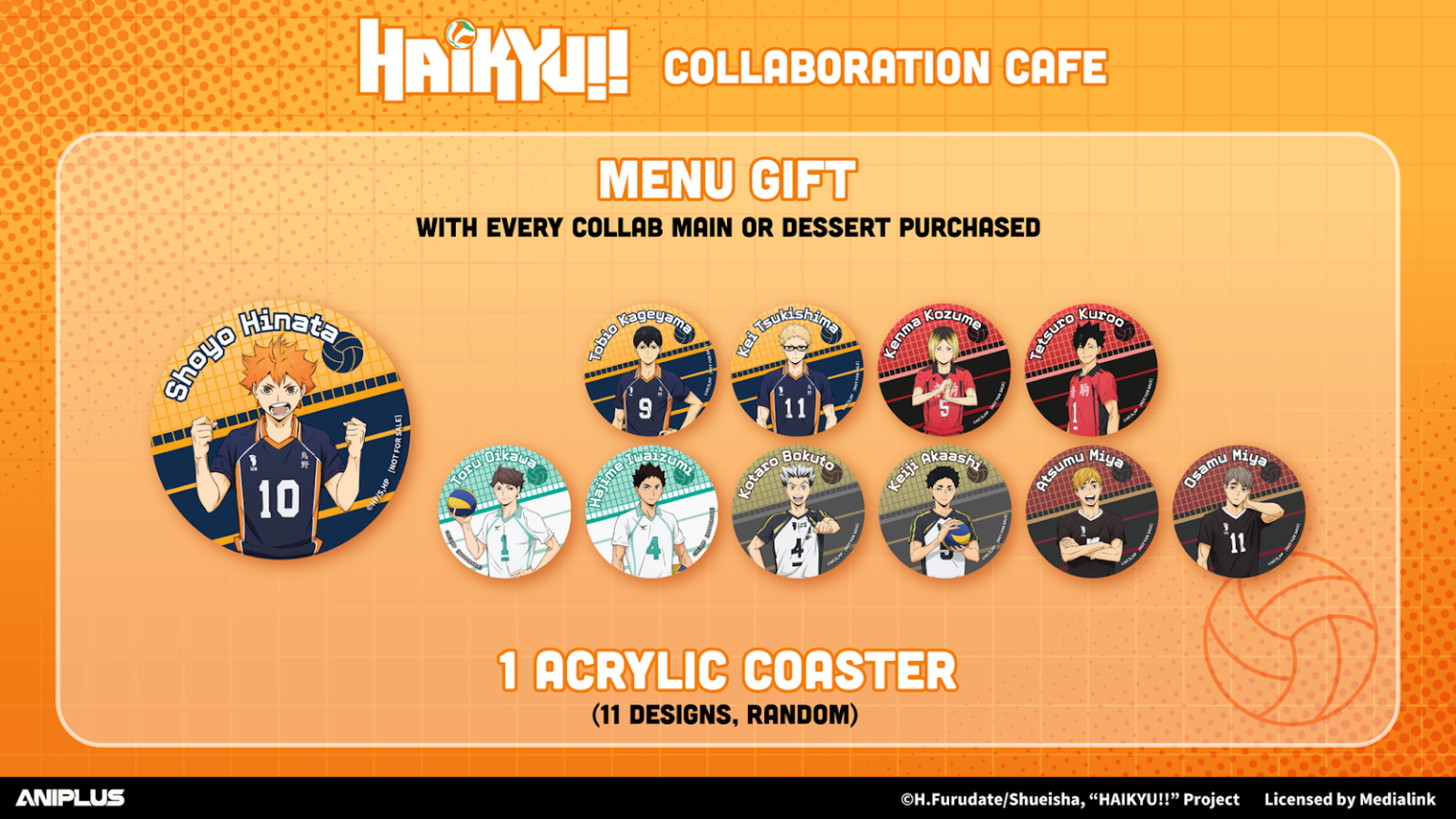 Singapore's First Haikyuu!! Collaboration Café Opens At ANIPLUS - THE ...