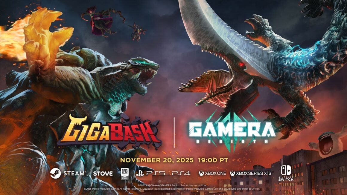 GigaBash Adds Gamera and Guiron As New Playable Characters - THE MAGIC RAIN