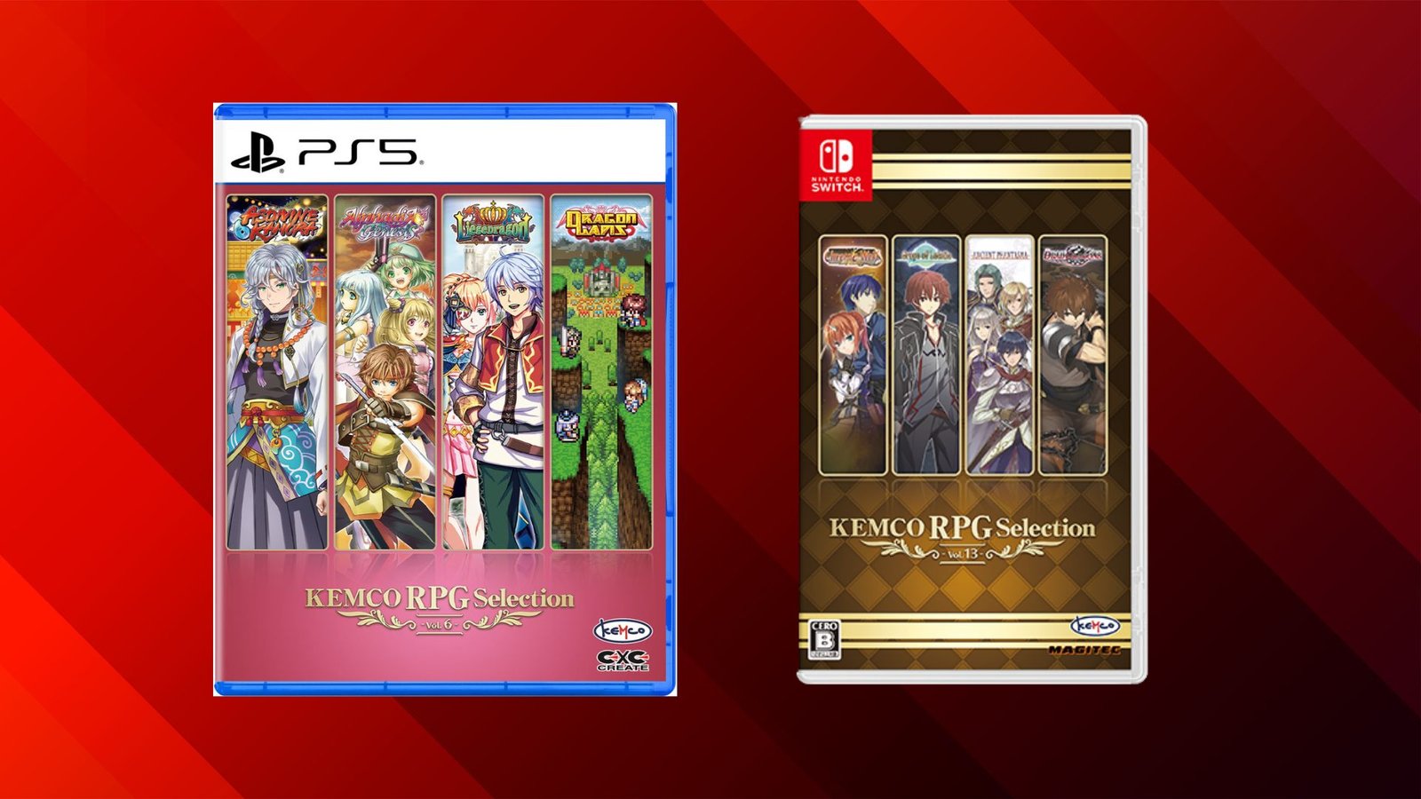KEMCO RPG Selection Vol. 6 and Vol. 13 for Nintendo Switch Arrives ...