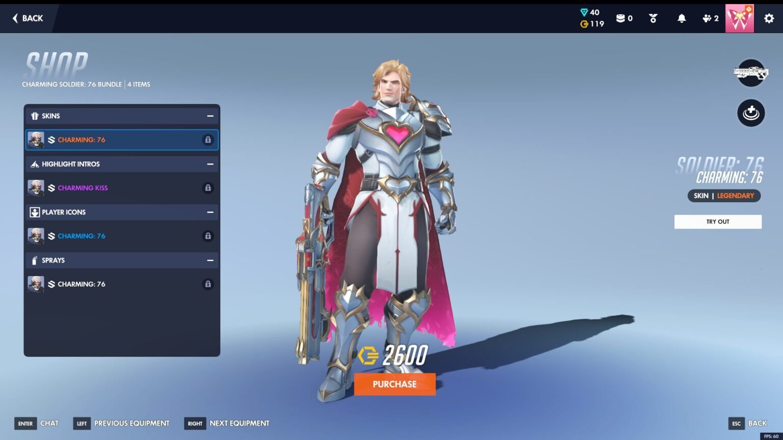 Here's Every New Overwatch Valentine's Day Skin From Overwatch Season 1 ...
