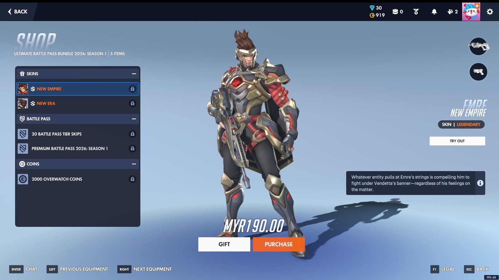 Every Free & Paid Battle Pass Skin In Overwatch Season 1 (In The Year ...