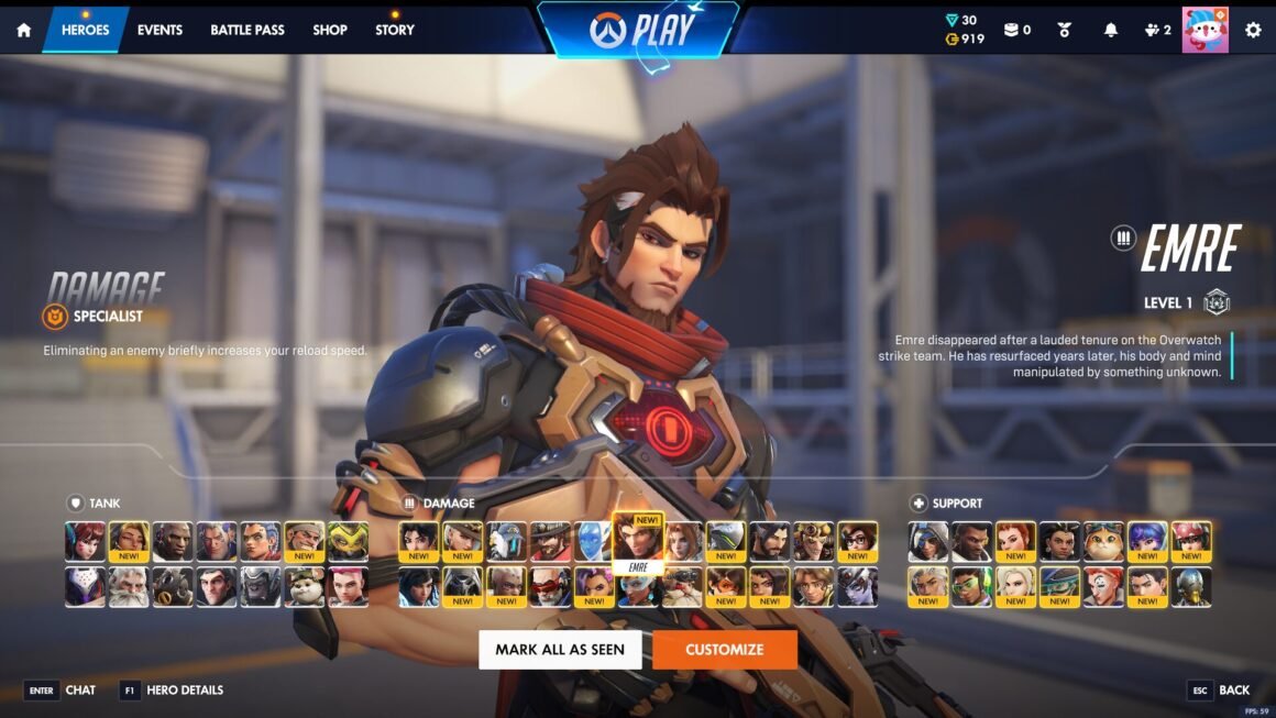 Overwatch Season 1 Introduces Five New Heroes: Classes, Abilities & Sub ...