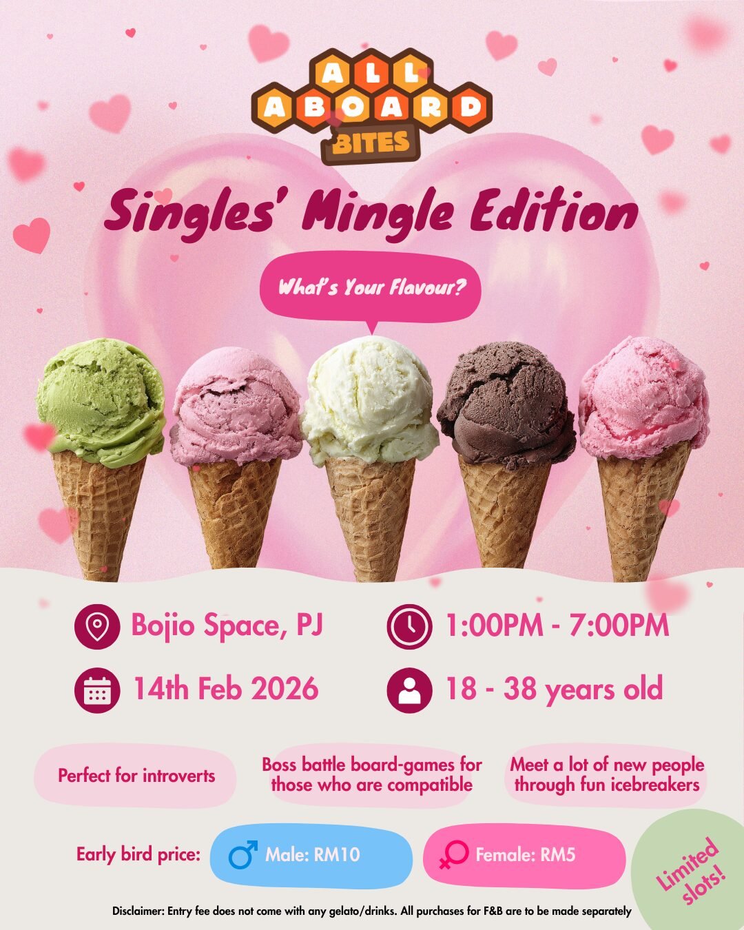 Meet Your Player Two At All Aboard Bites: Singles' Mingle Edition - THE ...