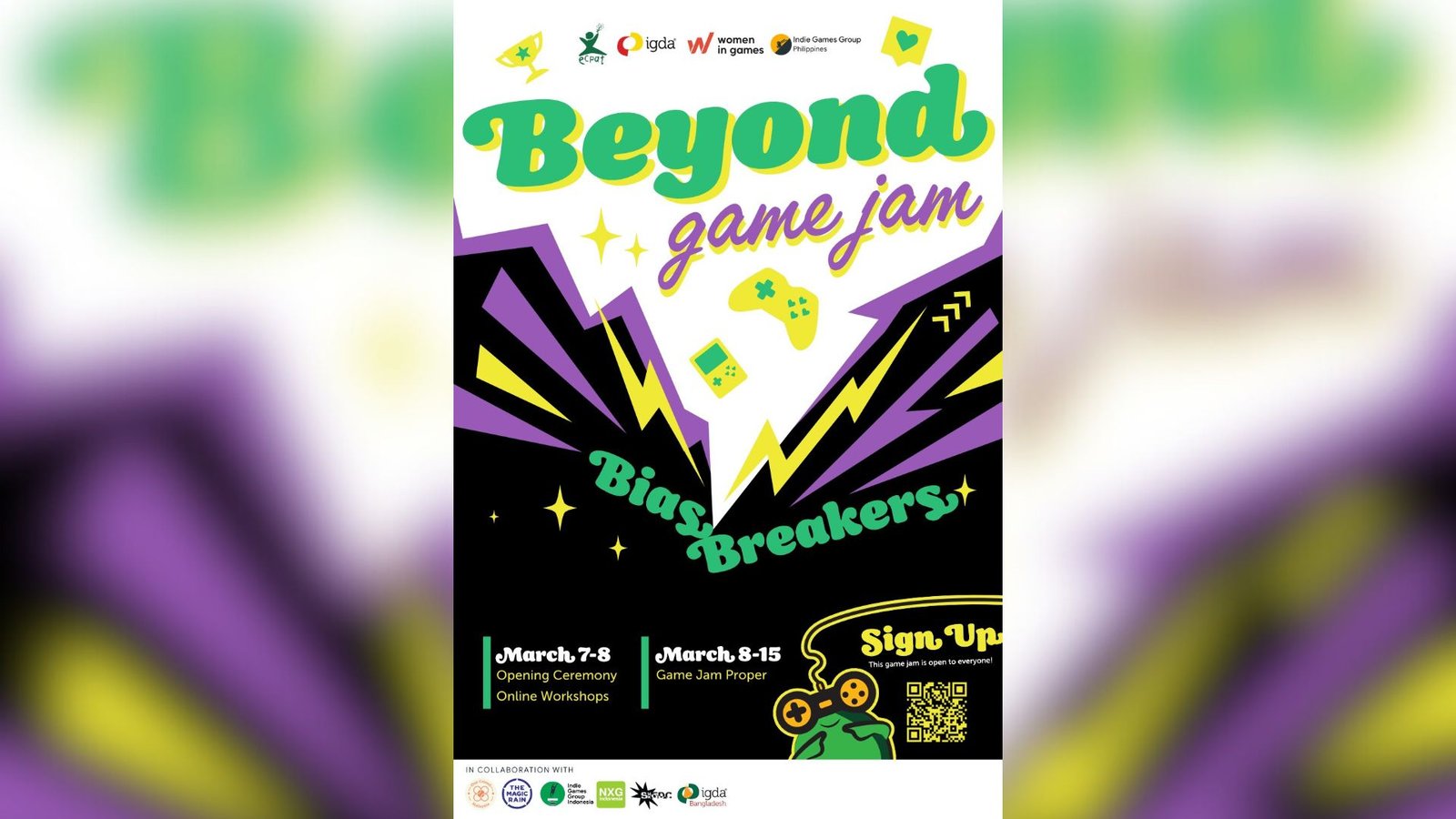 Bias Breakers Game Jam Registration Open In Malaysia - THE MAGIC RAIN