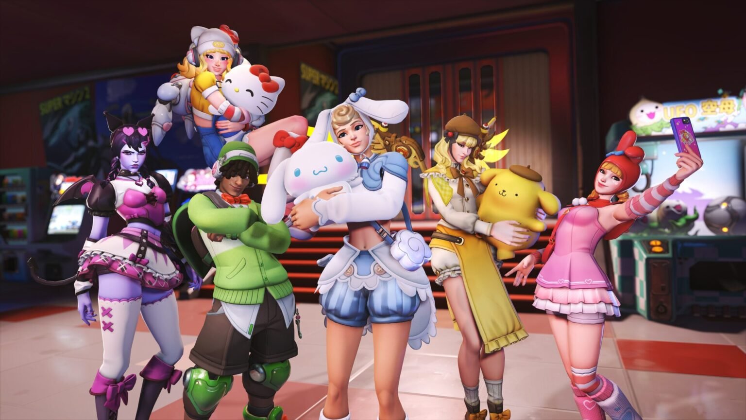 Here's Every Overwatch x Hello Kitty & Friends Collab Skin - THE MAGIC RAIN