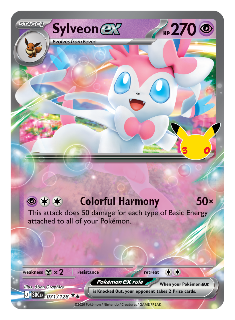 Pokémon Unveils New Pokémon Trading Card Game: 30th Celebration ...