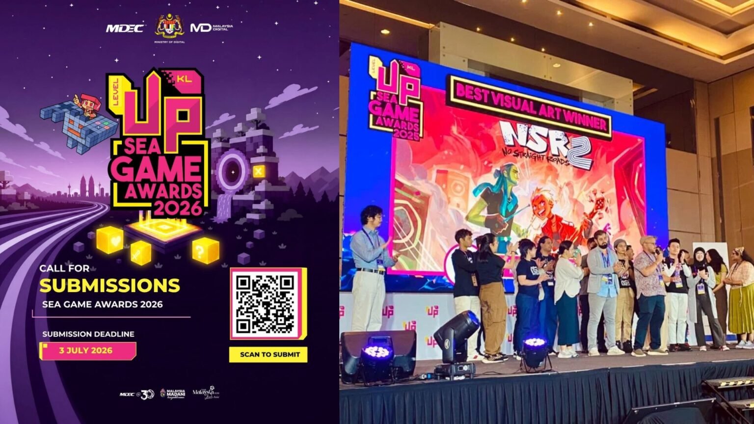 Level Up KL Opens Submissions For SEA Game Awards 2026 - THE MAGIC RAIN