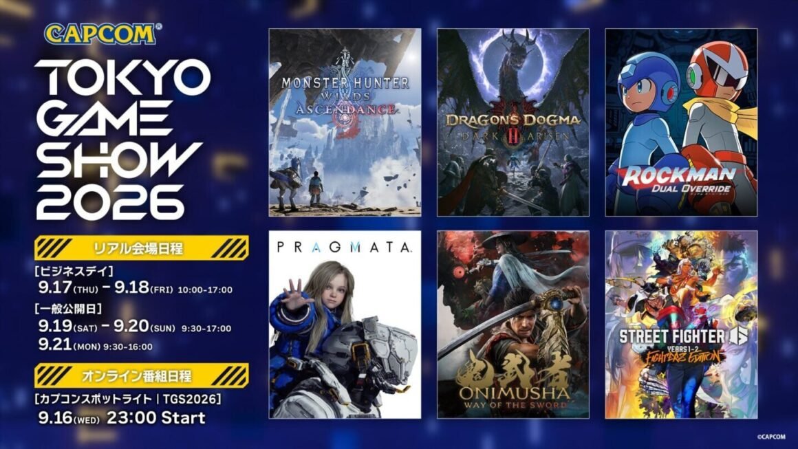 The Biggest Capcom Announcements From Tokyo Game Show 2026 - THE MAGIC RAIN